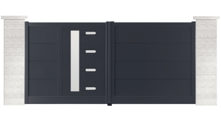 Portail aluminium Turner - Les modèles contemporains | Charuel