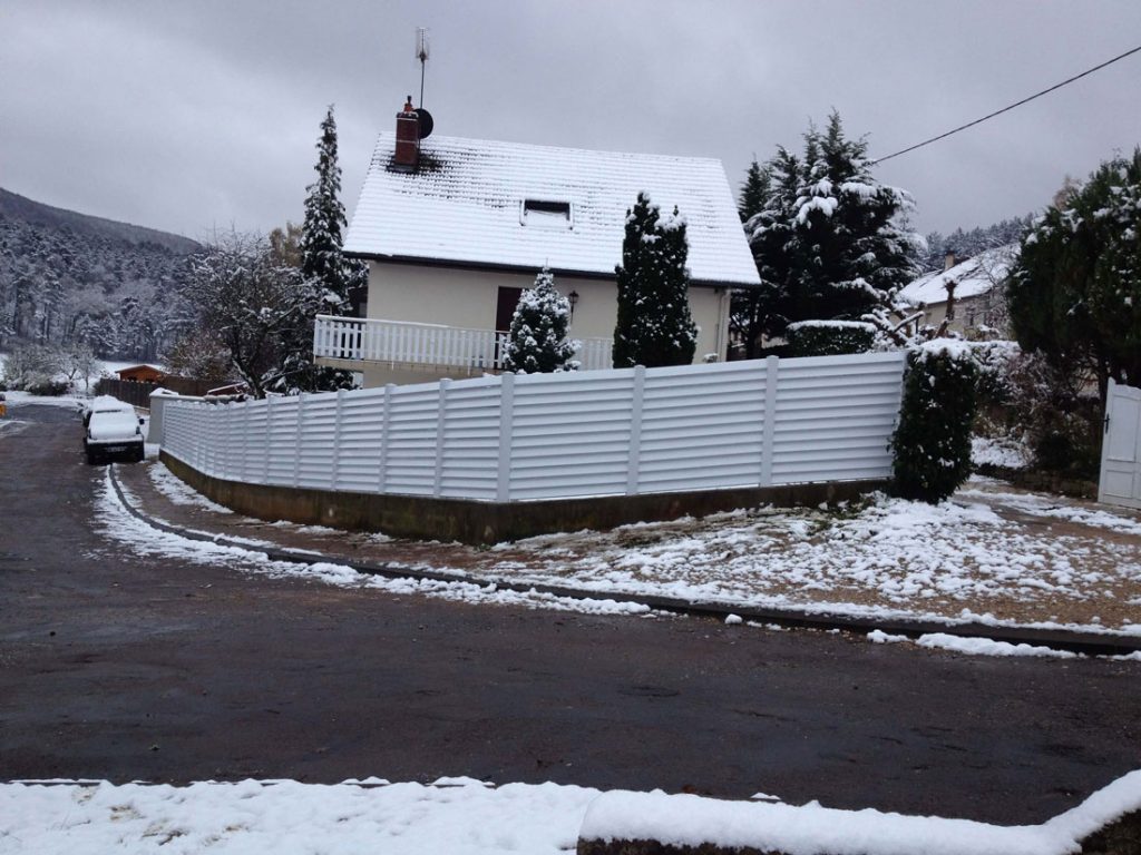 Clôture PVC Lento - Les clôtures sur cadre inox gainée | Charuel