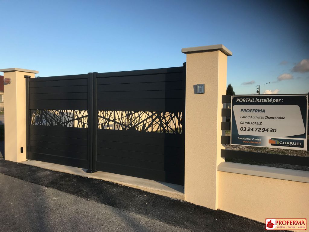 Portail aluminium Château - Les modèles traditionnels | Charuel